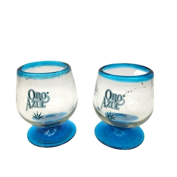 oro azul | Dining | Rare Oro Azul Tequila Glasses | Poshmark